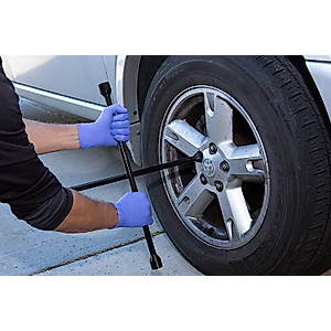 Microflex SU-690 Disposable Nitrile Gloves, Latex-Free, Powder-Free Glove for Cleaning, Mechanics, Automotive, Industrial, or Medical applications, Violet, Size X-Large, Box of 100 Units