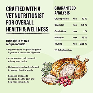 The Honest Kitchen Câté™ Grain Free Chicken Pâté Wet Cat Food, 5.5 oz (Pack of 12)