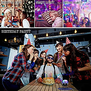 RUIXINDA Magnetic Levitating Bluetooth Speaker, Floating Speaker with Night Light Projector, Colorful Led Flashing Show for Home Birthday Party, Cool Tech Gadgets Birthday