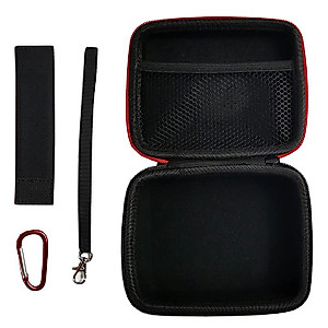 Dafensoy Hard Carrying Case for Cards, Carrying Hard Cards Games Case, Holds Up to 450 Cards, for Cards, Baseball Cards, Basketball Cards (Red) 1-pack