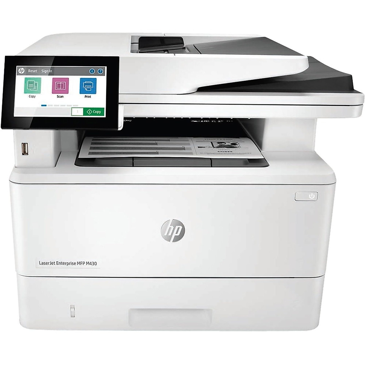 HP LaserJet Enterprise MFP M430f Monochrome All-in-One Printer with built-in Ethernet & 2-sided printing (3PZ55A)