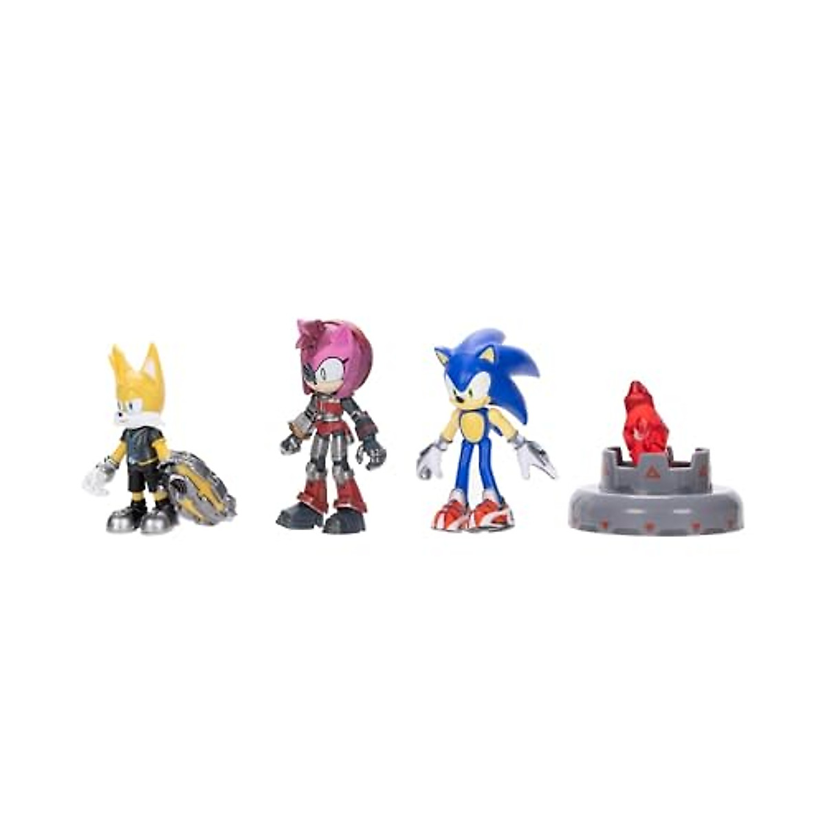 Sonic Prime 2.5" Figure Multipack with Sonic, Tails Nine & The Prism Shard with display base!