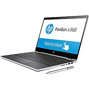Newest HP Pavilion x360 14" HD WLED Touchscreen 2-in-1 Convertible Laptop, Intel Core i3-8130U up to 3.4GHz, 8GB DDR4, 128GB SSD, 802.11ac, Bluetooth, USB-C, HDMI, HP Active Stylus Pen, Windows 10