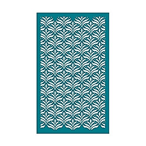 Silk Screen Stencils for Polymers Clay Reusable Silkscreens Print Kits for Earrings Jewelry Makings 3.5x6inch Each