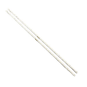 MYOBU 2 PCS/Set 38 LED Backlight Strip 49" TV AOT_49_NU7300_NU7100_2X38_3030C_d6t-2d1_19S2P Rev. V4 UE49NU7140 UE49NU7100 Fit for Samsung lightbar