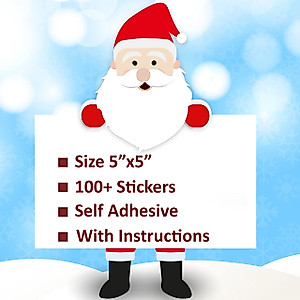 4E's Novelty Foam Gingerbread House Craft Kit (1 Pack) for Kids with Foam Stickers, Build & Decorate it Yourself DIY Christmas Crafts for Kids & Toddlers