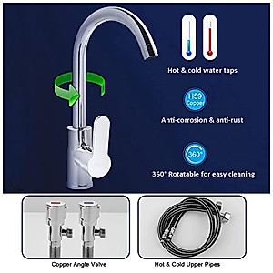 Free Standing Stainless Steel Single Bowl Utility Sink Commercial Restaurant Kitchen Sink with Faucet Indoor Outdoor Wash Basin