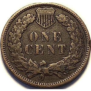 1908 P Indian Head Cent Penny Seller Very Good