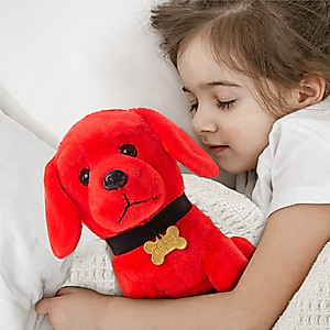 Clifford The Big Red Dog Plush Toy Collectable - Based Off of Clifford Live Action Movie - Officially Licensed Children’s Book Plush Doll - PBS Educational Toy for Adult, Teens, Kids - 11” Tall Plush