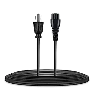 Aprelco 6ft UL Listed AC in Power Cord Outlet Socket Cable Plug Lead for Artograph LED1000 LED 1000 Digital Art Projector