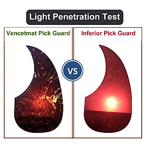 Vencetmat Acoustic Guitar Pickguard fit for Martin-Tortoise Brown