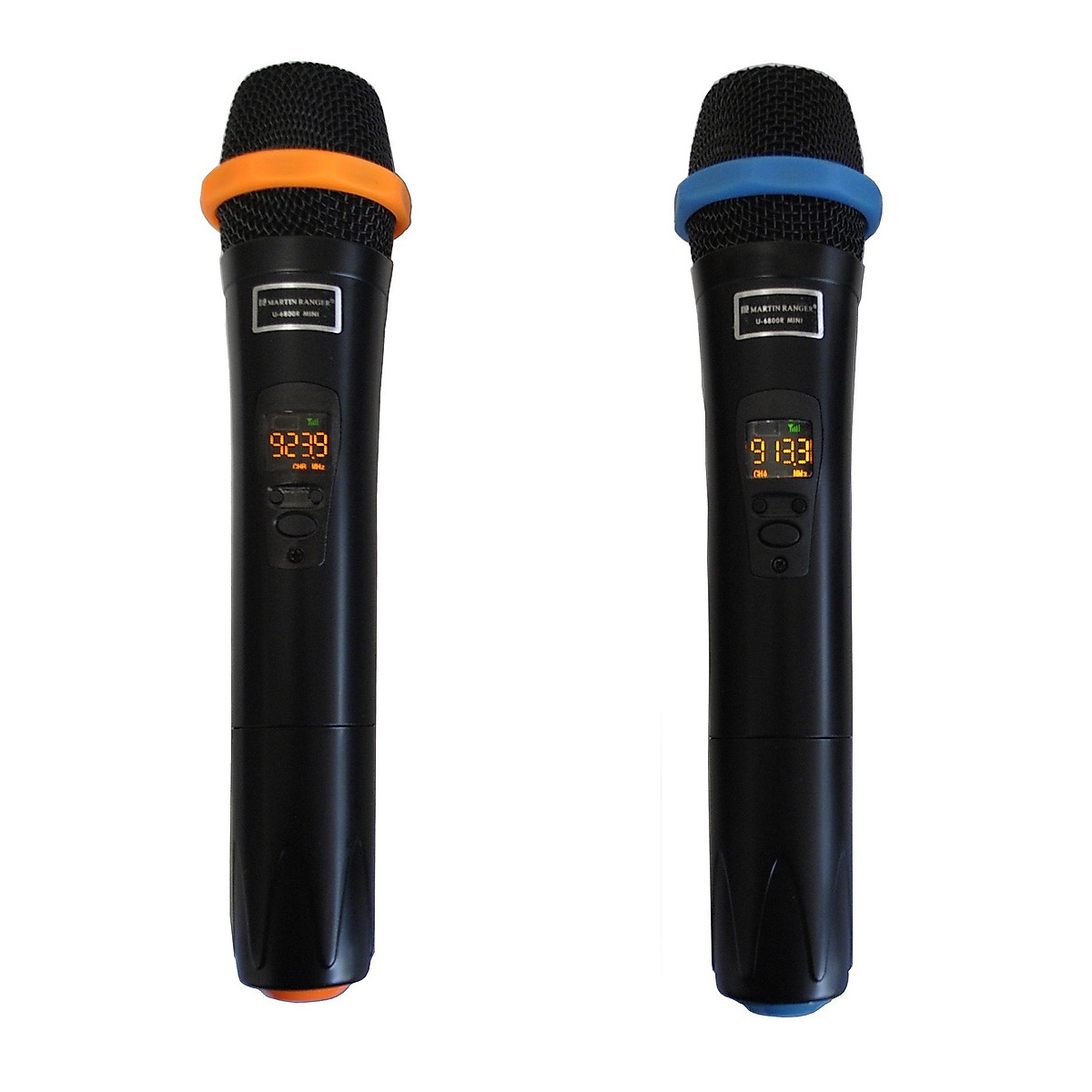 Martin Ranger U6800R-MINI Portable UHF Wireless Microphone Interference-Free Long Distance Operation, Ideal for Karaoke, Church, Weddings