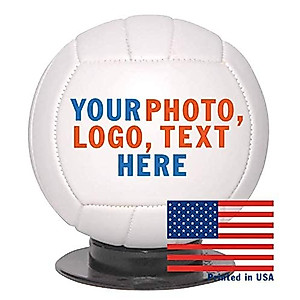 Mini Size 6" Volleyball with Base