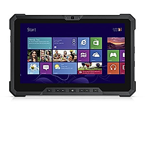 Dell Rugged 7202 HD 11.6 Inch Tablet PC (Intel Core M-5Y71, 8GB Ram, 512GB Solid State SSD, Dual Camera, Mini HDMI, Micro-SD Reader, USB 3.0) Win 10 Pro (Certified Refurbished) Dual Battery