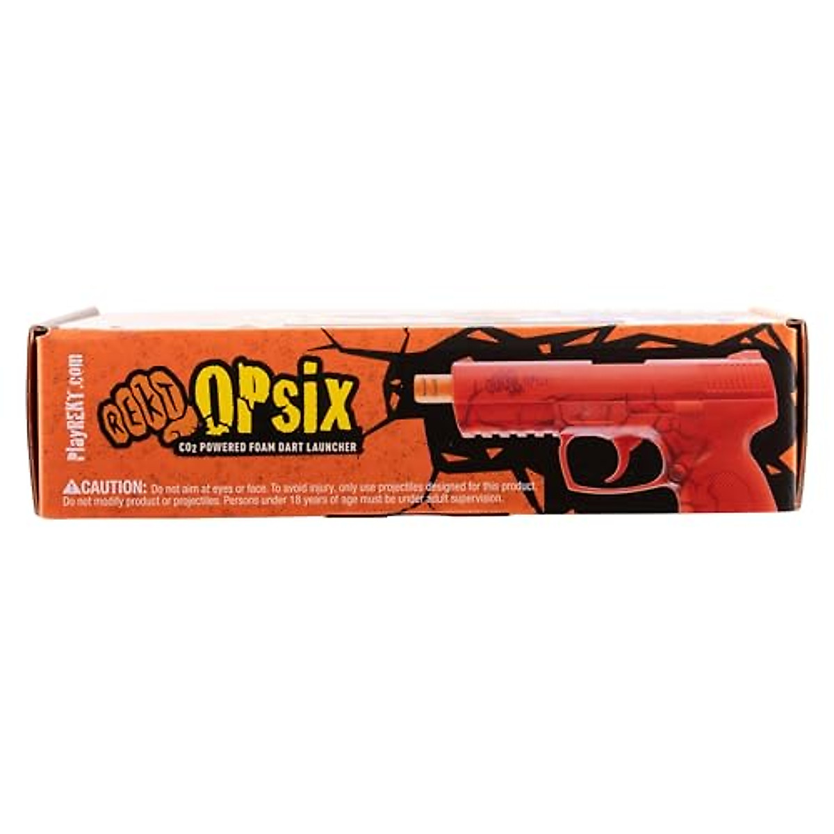 Umarex Rekt OpSix Pistol CO2 Foam Dart Launcher Gun, Red