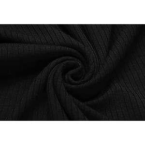 BURWOF Size S Green Mens Long Sleeve Polo Shirts Fashion Zipper Polos Casual Golf T-Shirts Stretch Ribbed Soft Tees for Men