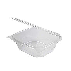 Karat 12oz PET Hinged Deli Container - 200 ct