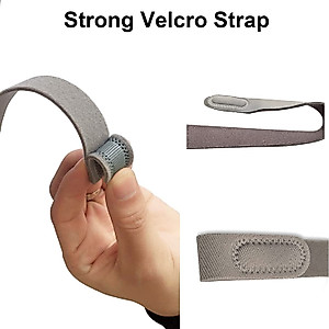 2-Pack Replacement Headgear Strap for N20 Nasal Pillow CPAP Mask, LALASTAR CPAP Headgear Compatible with N20, Adjustable Headband with Clips, Medium Size