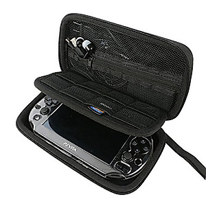 khanka Hard Travel Case Replacement for Sony Psvita PS Vita 1000 and PSVita Slim (PSV 2000)/PSP PlayStation 3000 Video Console