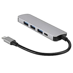 Type-C Expander, Large?Capacity Device PD Power Supply Docking Station, Multifunctional Converter for Type?C Mobile Phone Notebook Keyboard Mouse