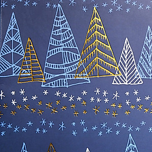 SUNCOLOR 12 Pack 14" Blue Large Christmas Gift Boxes With Lids For Clothes Presents