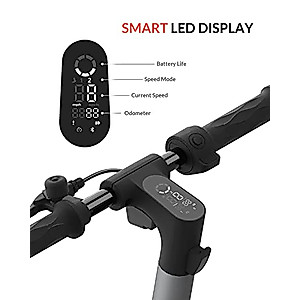 5TH WHEEL M1 Electric Scooter - 13.7 Miles Range & 15.5 MPH, 500W Peak Motor, 8" Inner-Support Tires, Triple Braking System, Foldable Electric Scooter for Adults and Teens, iF Design Award Winner