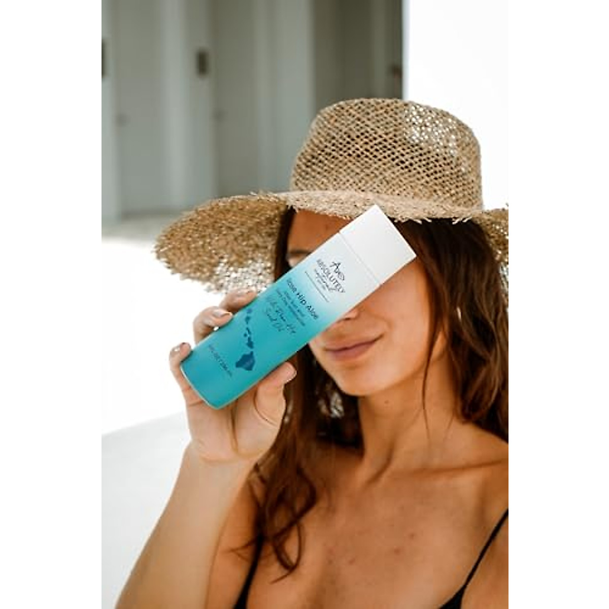 Absolutely Natural After Sun Lotion & Moisturizer with Aloe Vera, Rose Hip Oils, & Vitamin E | Helps Prevent Anti-Aging & Sunburn Relief - 8 Fl Oz