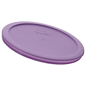 Pyrex 7402-PC 6/7-Cup Lavender Purple Food Storage Lids - 4-Pack Made in the USA