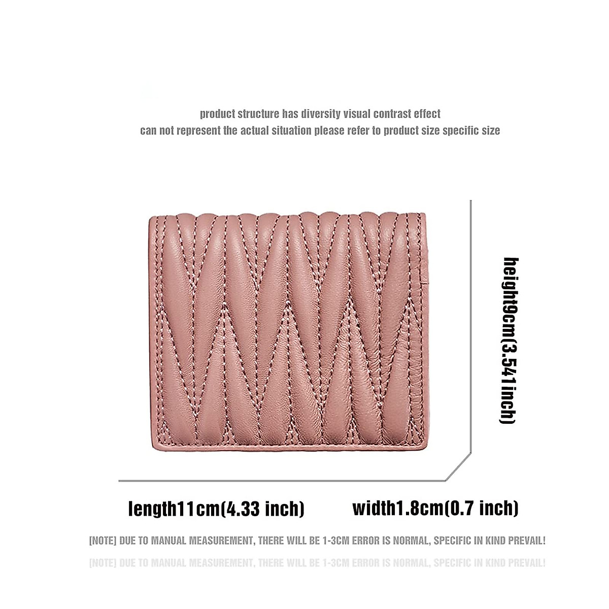 LAORENTOU Cowh Leather Wallet for Women RFID Blocking Wallet Clutch Purses Small Wallets Credit Card Holder Phone Wallet