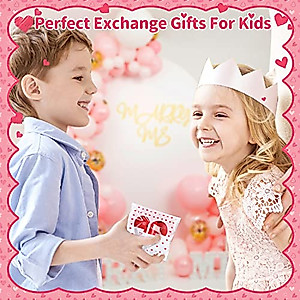 DOBKDTUYS 28pack Valentines Cards for Kids Classroom With Retractable Vitamin Pens, Funny Pens Valentines Day Gifts Exchange Gifts for Kids Classroom Party Favors Carnival Prizes Stocking Stuffers