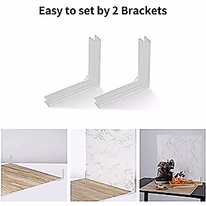 Youngerfoto Photo Backdrop Bracket for Youngerfoto Board, Backdrop Brackets for Flat Lay or Food Photography Background