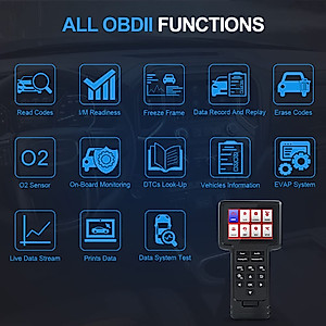 ThinkScan OBD2 Scanner Diagnostic Scan Tool Compatible for GM, Car Code Reader SAS ETS EPB Oil Light Reset Service for GM Vehicles After 1996 (for Buick/Chevrolet/Cadillac/GMC), Lifetime Free Update