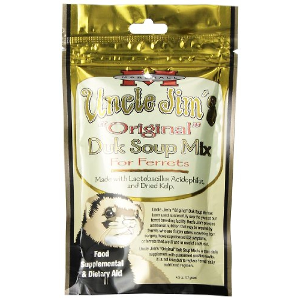 Marshall Uncle Jimâ€™s Original Duk Soup Mix 4-1/2-Ounce Small Animal Dietary Supplement