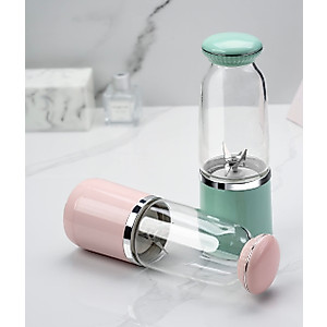 KP'S Variety 2022 ABS proof USB Portable-Personal Blender for Shakes, Smoothies, Protein Shake, any fruit Juice on the Go with High Speed Crushing Ice with 6 blades.