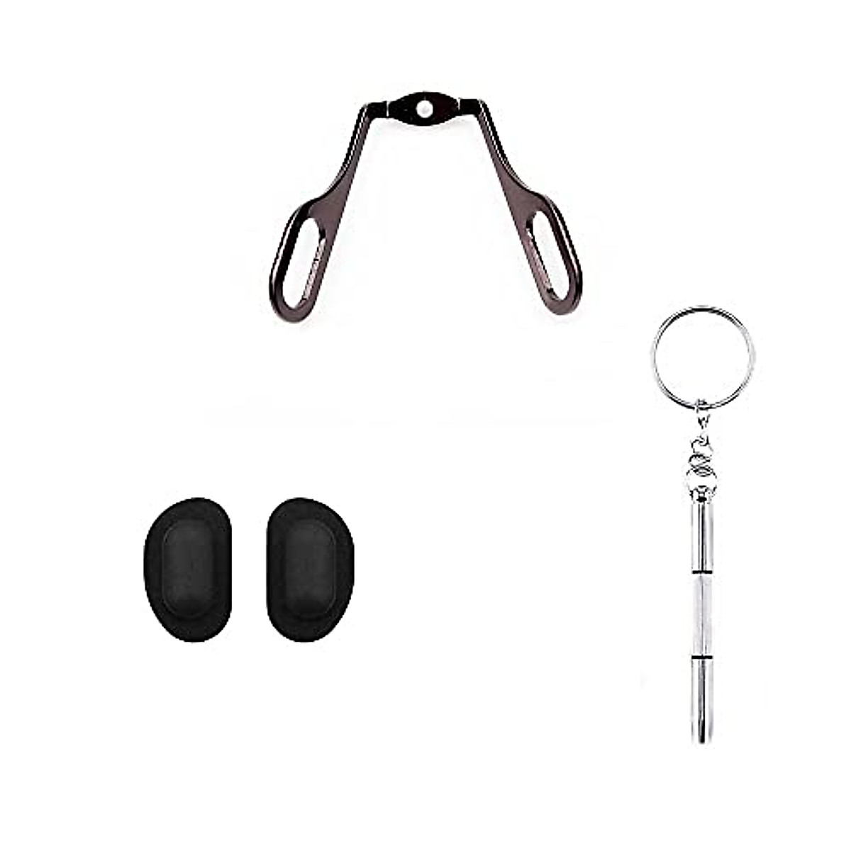 Sunglasses Nose Pads Sunglass Arm Soft Silicone Eyeglass Nosepads Screwdriver Replacement Kit for Glasses Eyeglasses Sunglasses…
