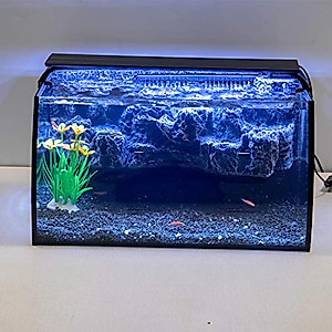 hygger 110GPH 7W Aquarium Power Filter Pump, Water Flow Adjustable, for 2-8 Gallon Fish Tank