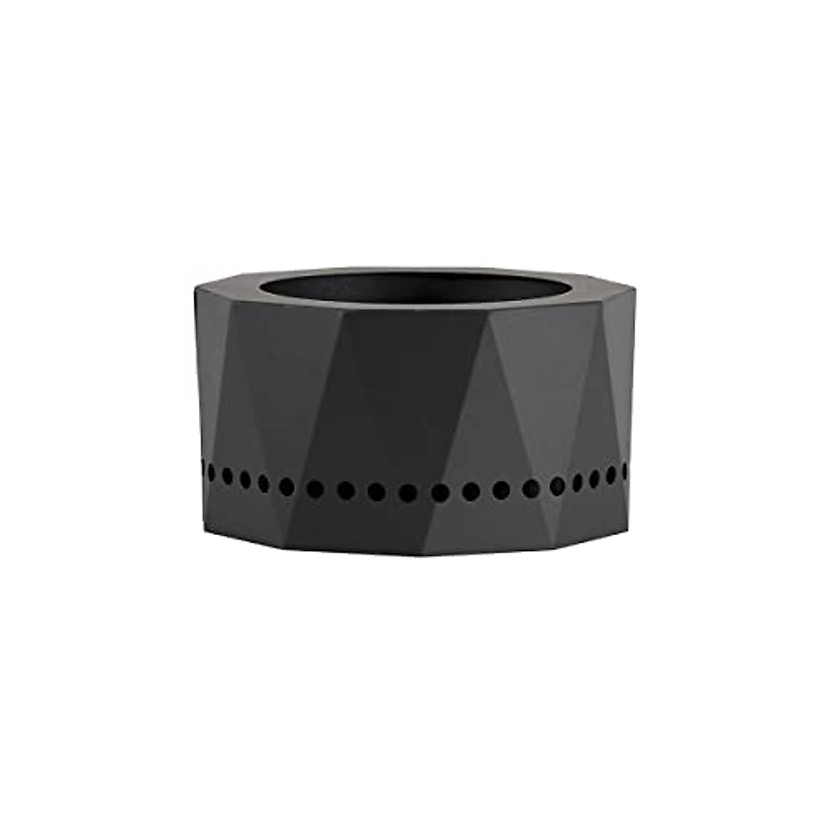 Blue Sky Outdoor Living Pike Ultra Portable Fire Pit, Portable Smokeless Fire Pit with Carrying Bag, Black