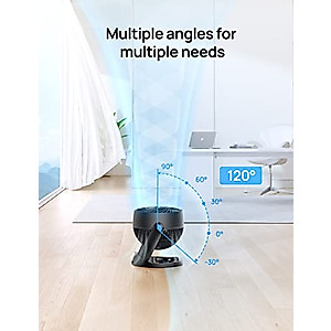 Dreo Fans for Home Bedroom, Table Air Circulator Fan for Whole Room, 9 Inch, 70ft Strong Airflow, 120° adjustable tilt, 28db Low Noise, Quiet, 3 Speeds, 2023 New Desk Fan for Office, Kitchen, Home