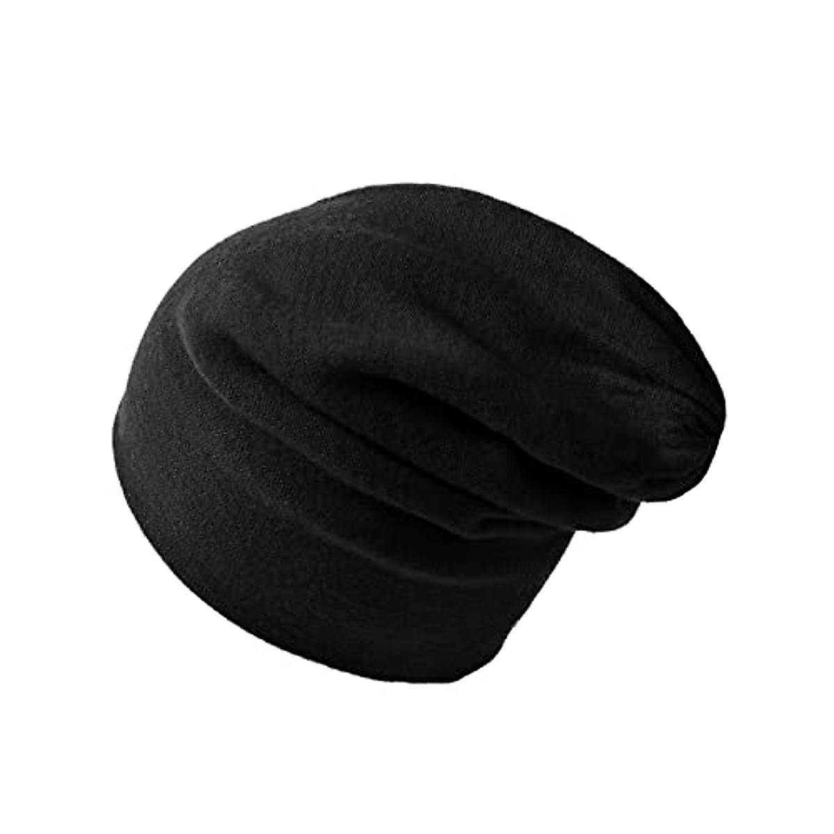 Villand 100% Merino Wool Beanie Hat for Women and Men with Gift Bag, Double-Layered Ski Cap, Knitted Wool Hat for Winter (Black)