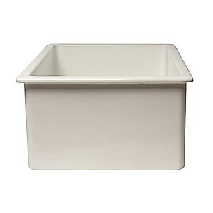 Alfi brand AB3018UD-W Kitchen Sink, White, 29.88"L x 18.13"W x 10"H
