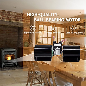 Adviace Aftermarket 812-4900 Convection Blower for Quadrafire Classic Bay 1200i Insert, Quadra-Fire 4100i 4100 3100 3100i 4300 Wood Stoves, 7100 Fireplace, Heatilator Eco Choice PS35 Pellet Stove
