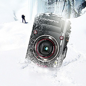 Olympus STYLUS Tough TG-4 16MP 1/2.3" BSI CMOS 4608 x 3456pixels Black - Cámara digital (Compact camera, 1/2.3", BSI CMOS, 4608 x 3456 pixels, 4608 x 3456, 3264 x 2448, 2048 x 1536, 640 x 480, 1:1, 3:2, 4:3, 16:9)