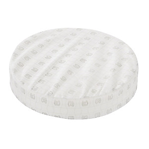 Classic Accessories Montlake Water-Resistant 18 Dia x 2 Inch Patio Dining Seat Cushion, Antique Beige, Patio Furniture Cushions