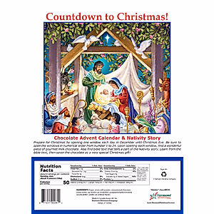 Alleluia Chocolate Advent Calendar (Countdown to Christmas)