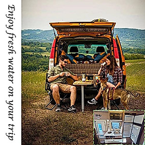 MiDube 1 Pack Water Pump Strainer Filter RV Replacement 1/2＂Twist-On Pipe Strainer Sediment Filter Compatible for WFCO or Shurflo Pumps