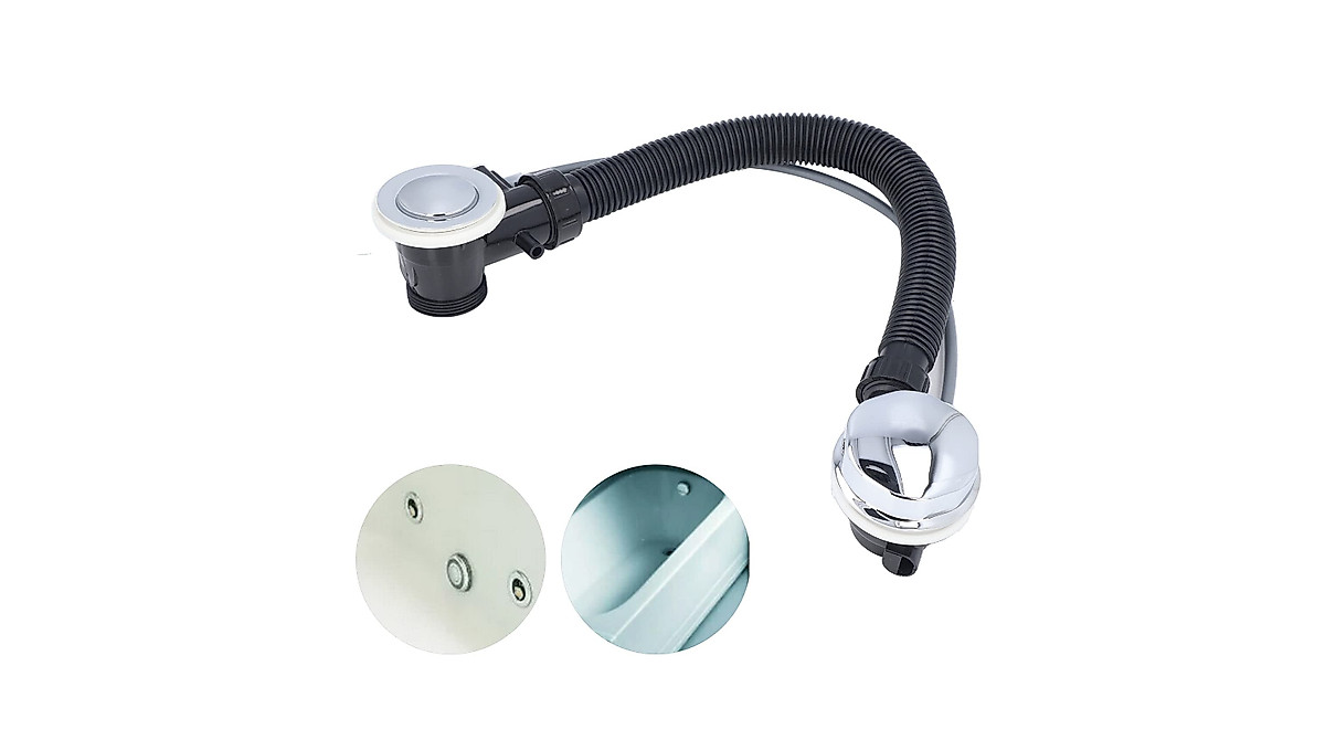 Aramox Bathtub Overflow Drain Pipe - Easy Installation