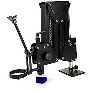 Micro Inlaid Mirror Spring Stand Multi-Directional Microscope Binocular Stereo Zoom Micro Inlaid Mirror Spring Bracket Micro-Setting Microscope Jewelry Making Tool (Only Stand（85mm）)