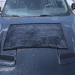 Blackline Car Care XL 3ft x 2ft, Ultra-Absorbant Microfiber Car Drying Towel Twisted Loop Car Drying Towel Extra Large - #1 Rated Car Drying Towel