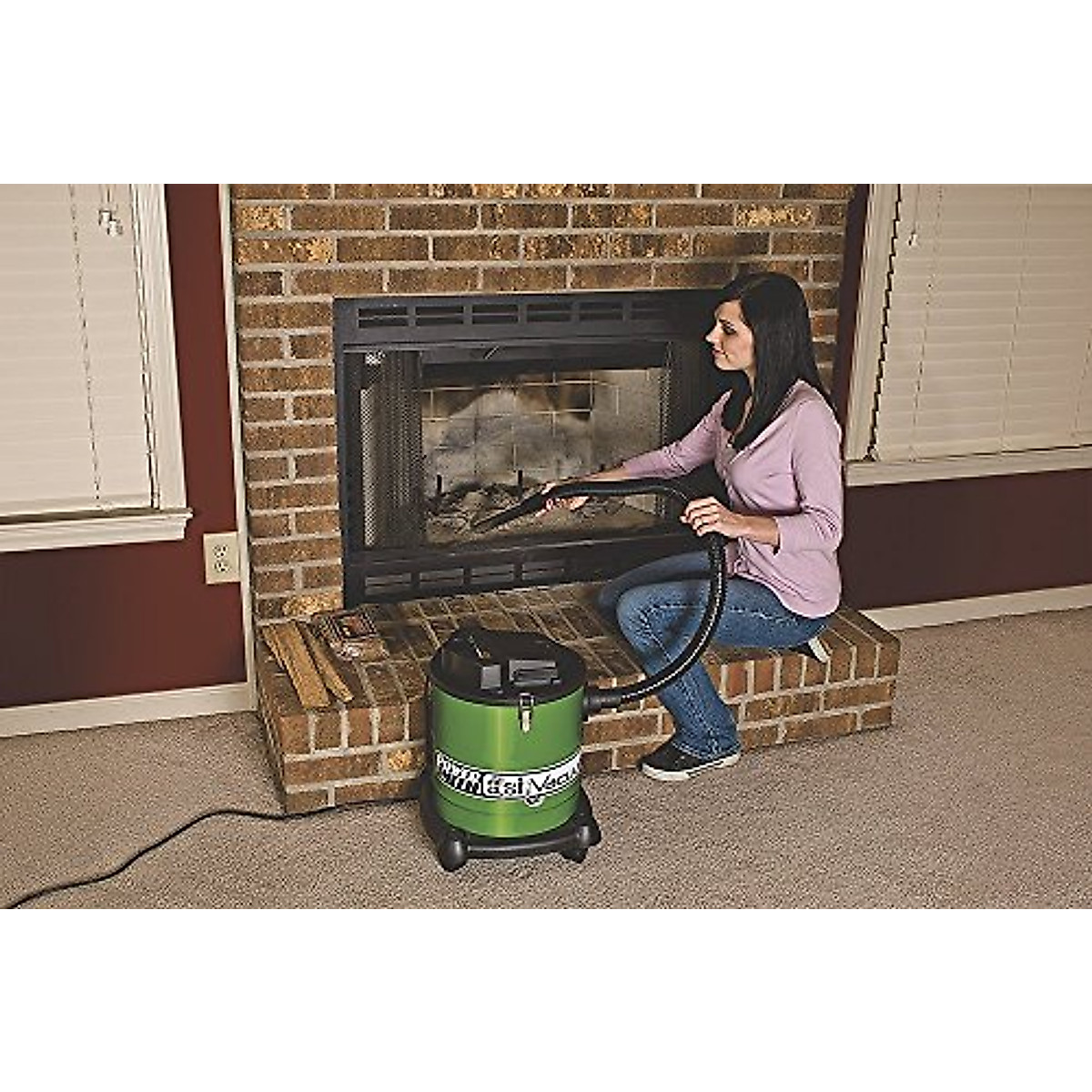 PowerSmith PAVC101 10 Amp Ash Vacuum,Green / Black