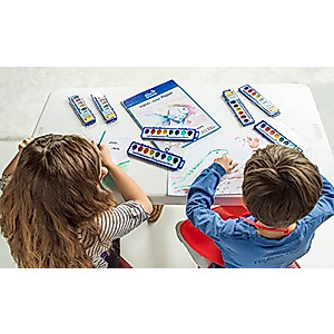 3 Pack - Total of 108 Sheets of Watercolor Paper (11.7" x 8.3") - Heavy Stock (98lb), Loose White Sheets. Perfect for Kids, Students & Adults